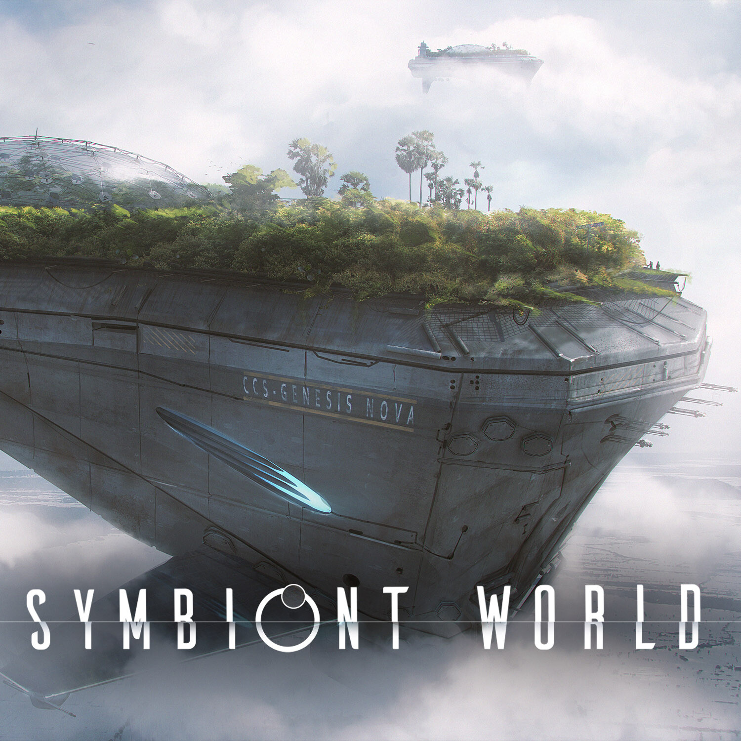 ArtStation - Symbiont World - Carrier Class Ship 'Genesis Nova'