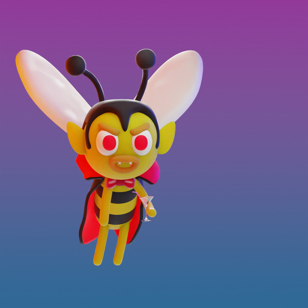 ArtStation - Vampire Bee