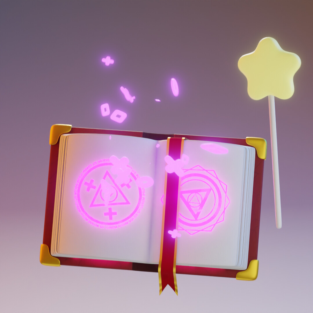 ArtStation - Book of Spells and Not So Dark Arts