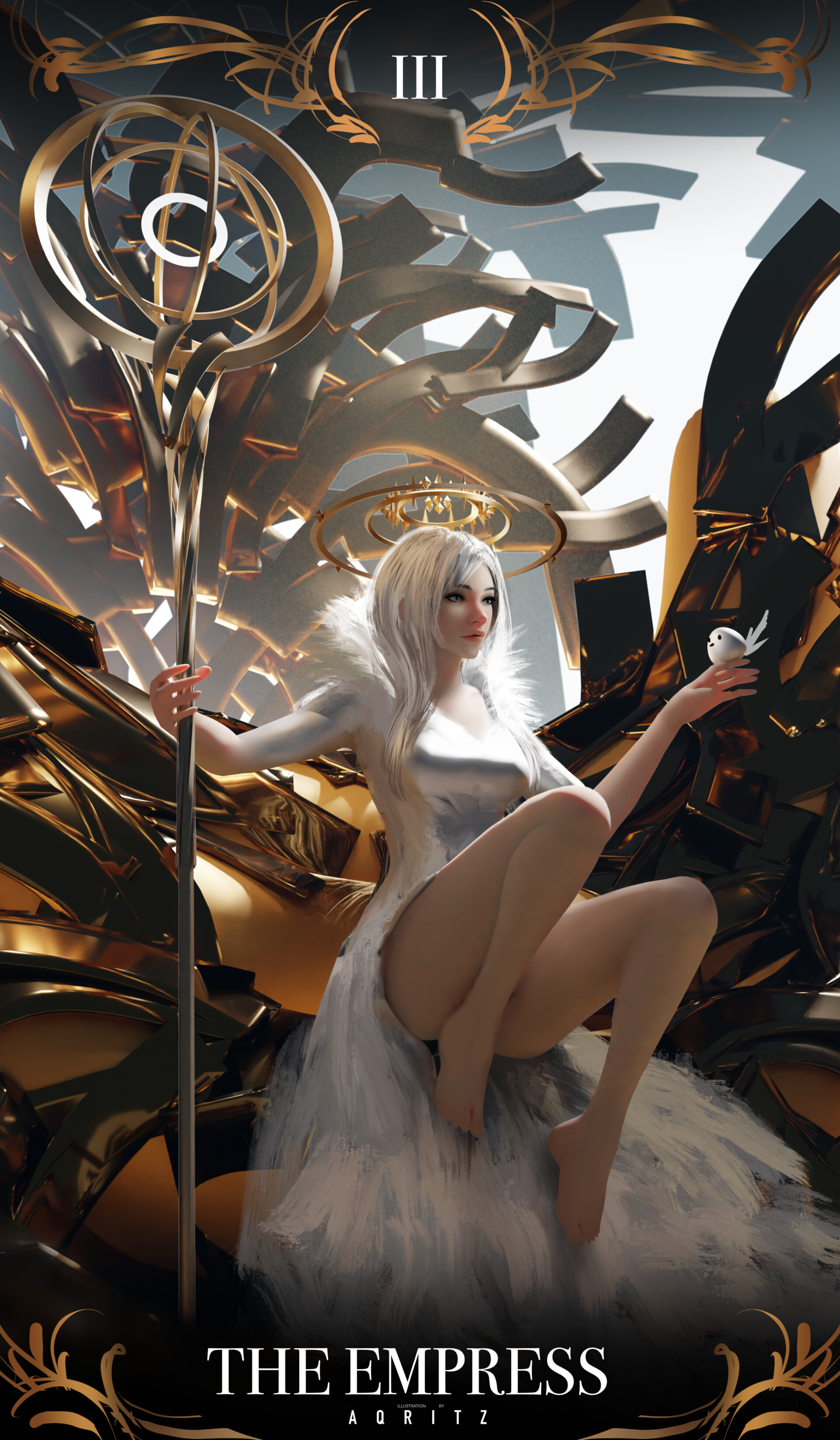 ArtStation - Assignment "Tarot cards"