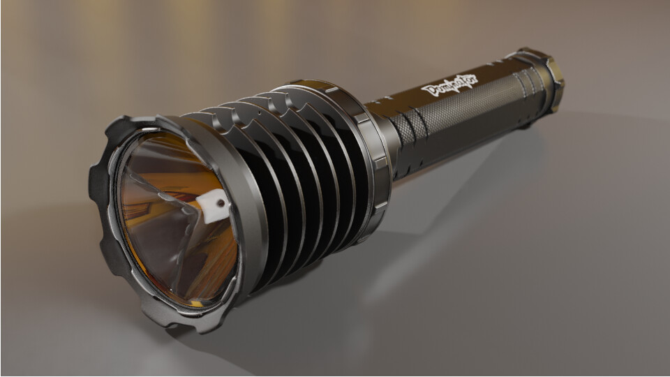 ArtStation - Steel torch