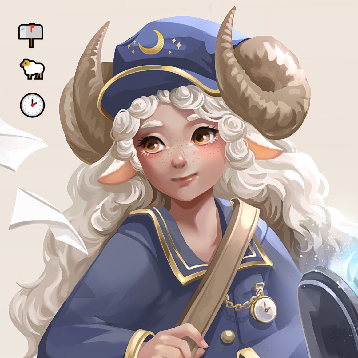 ArtStation - Sheep Postman