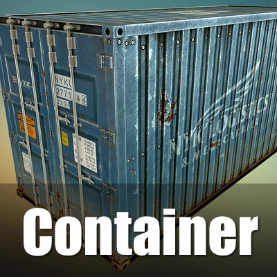ArtStation - Shipping Container