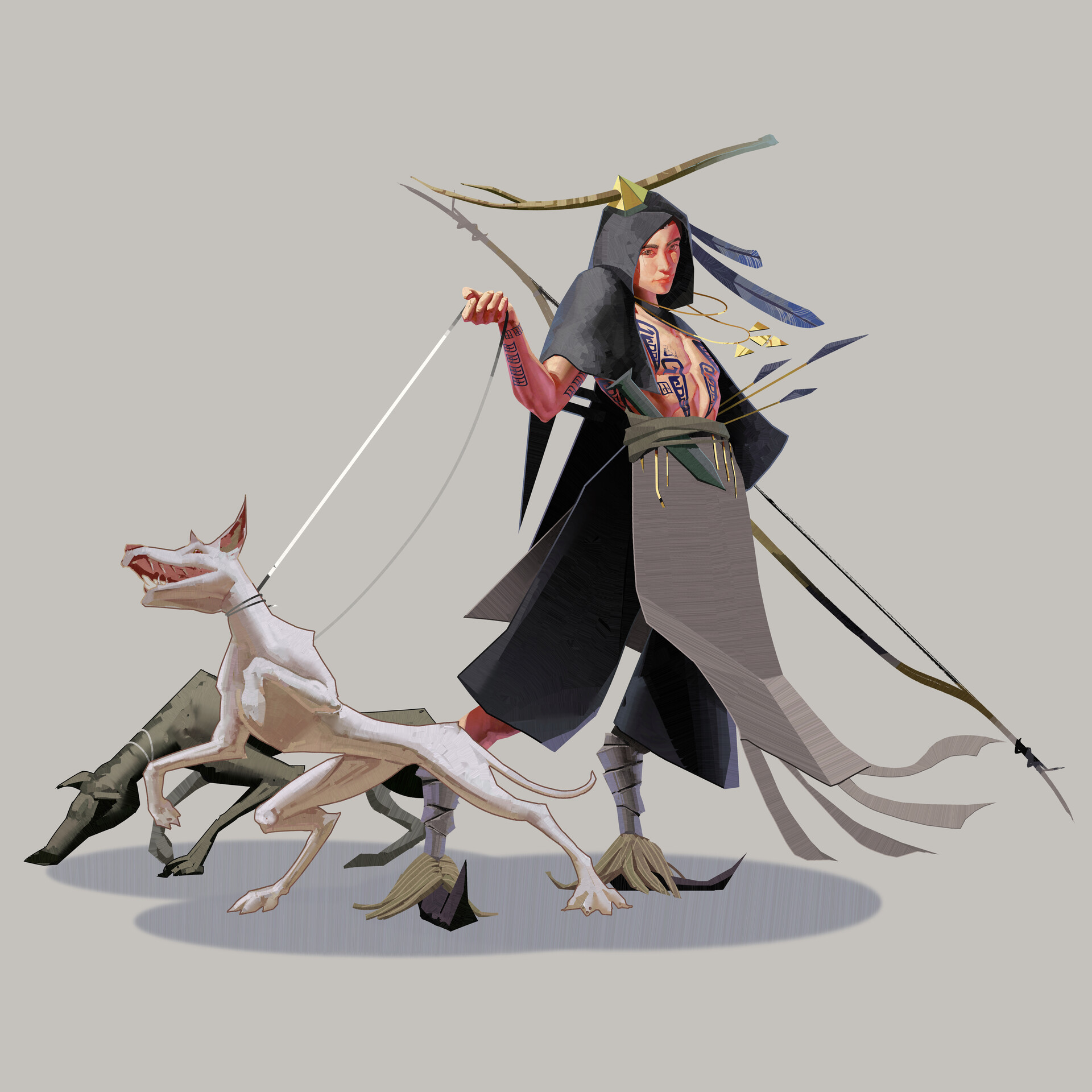 ArtStation - Hunter -- Character Design