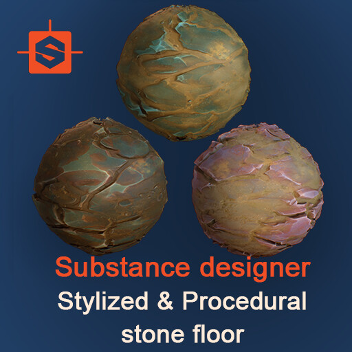 ArtStation - Procedural Stone Texture