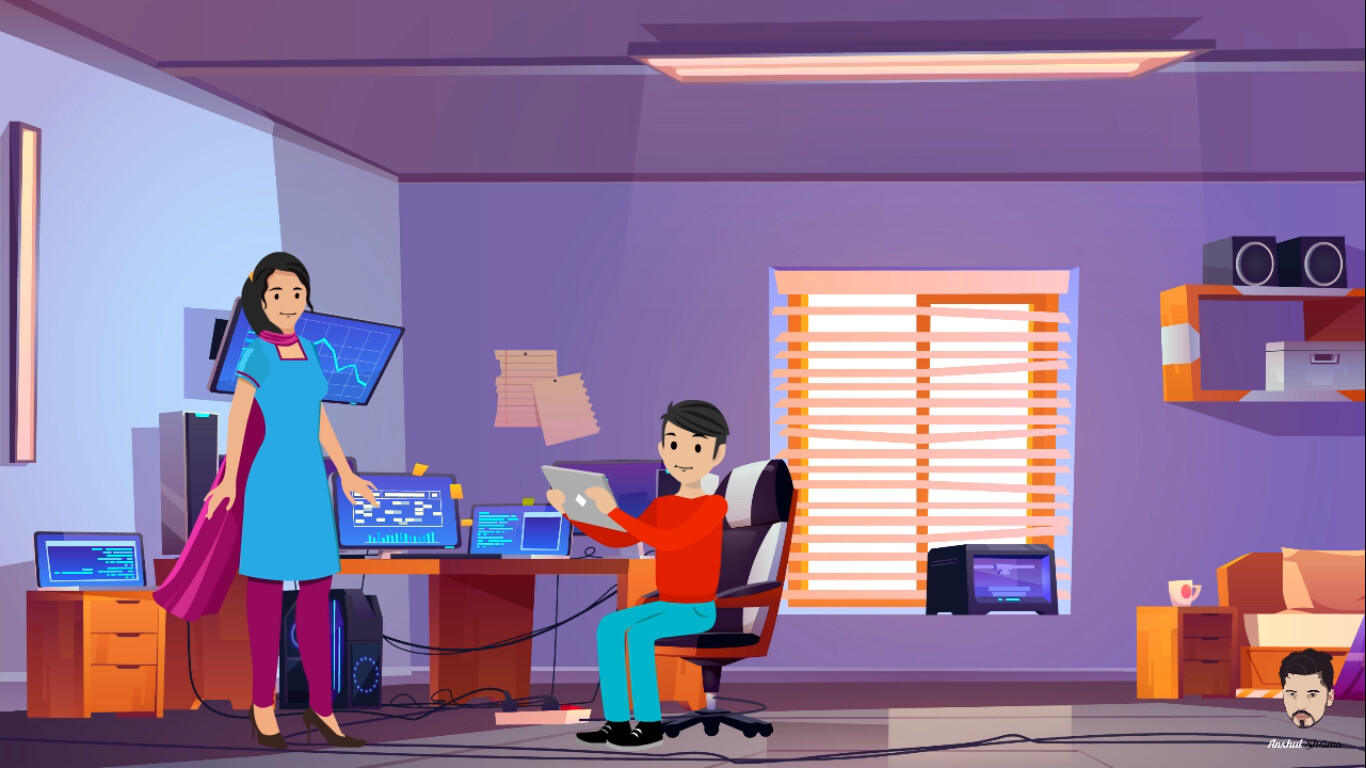 ArtStation - 2D Animation \ Lockdown Diaries