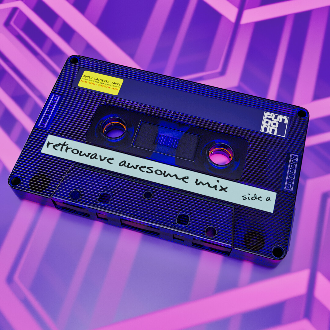 ArtStation - Retrowave Tape