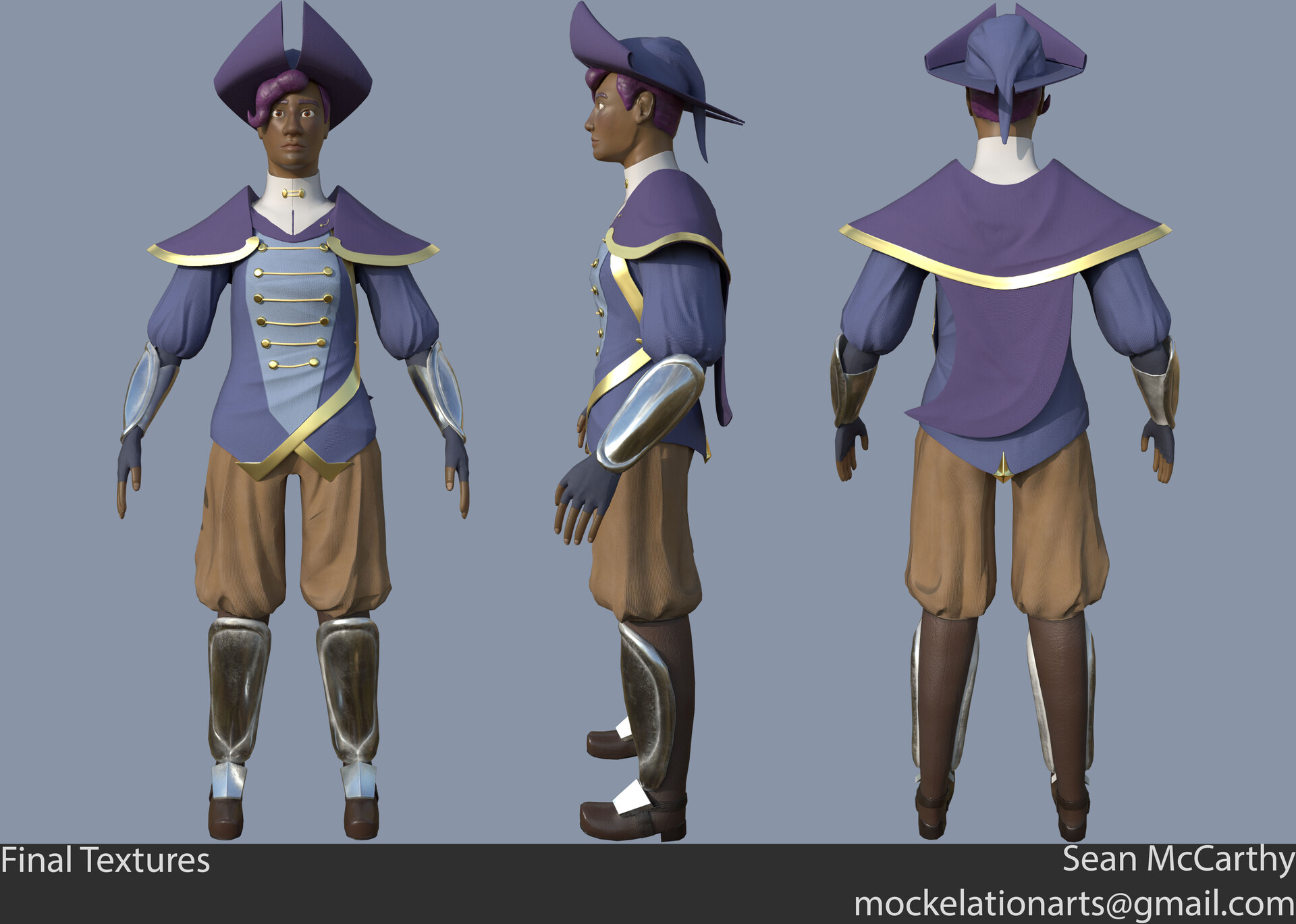 ArtStation - Navy Wizard