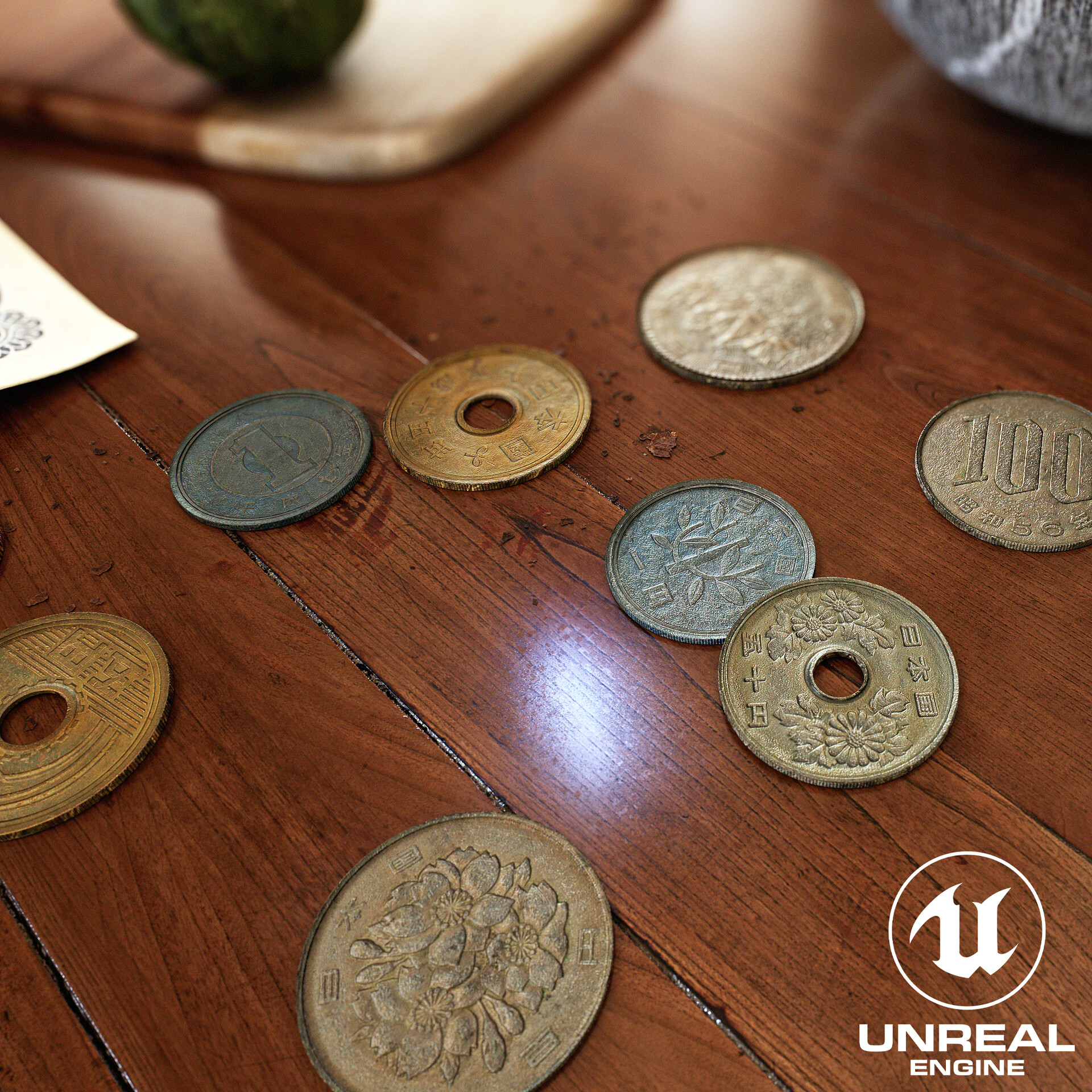 ArtStation - 3D Japanese Yen scene UE5 (Renders & Video)