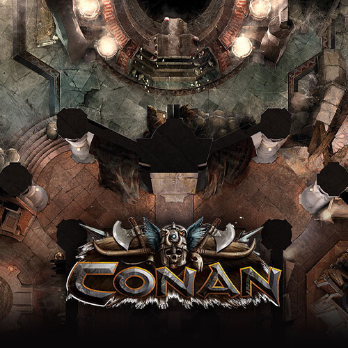 ArtStation - Game board Illustration : The Temple (Conan The Conqueror)