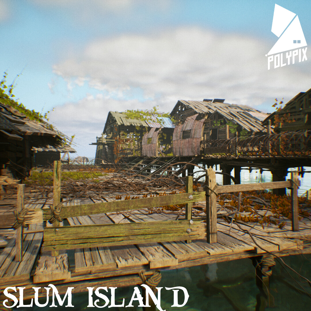 ArtStation - Slum Island Unreal Engine Marketplace