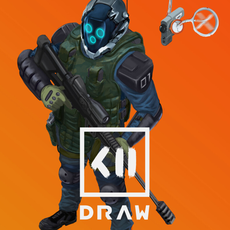 ArtStation - FPS character Concept Art