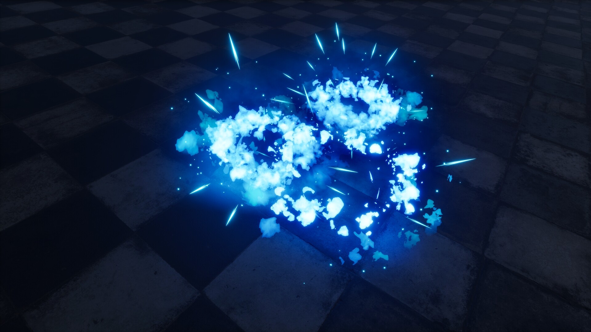 ArtStation - Magic bomb explosion VFX - Unreal engine 5 Niagara