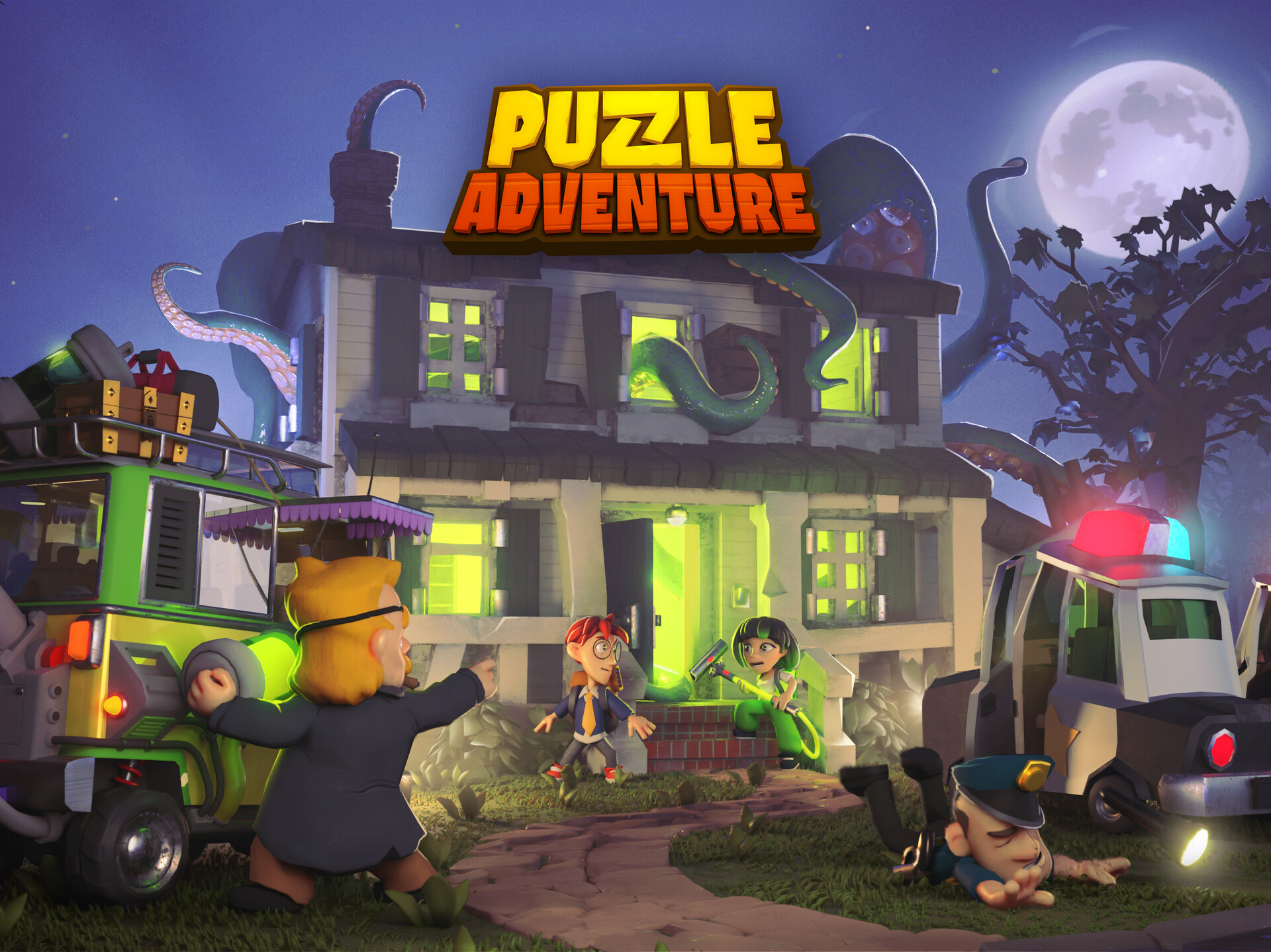 ArtStation - Puzzle Adventure Key Visuals