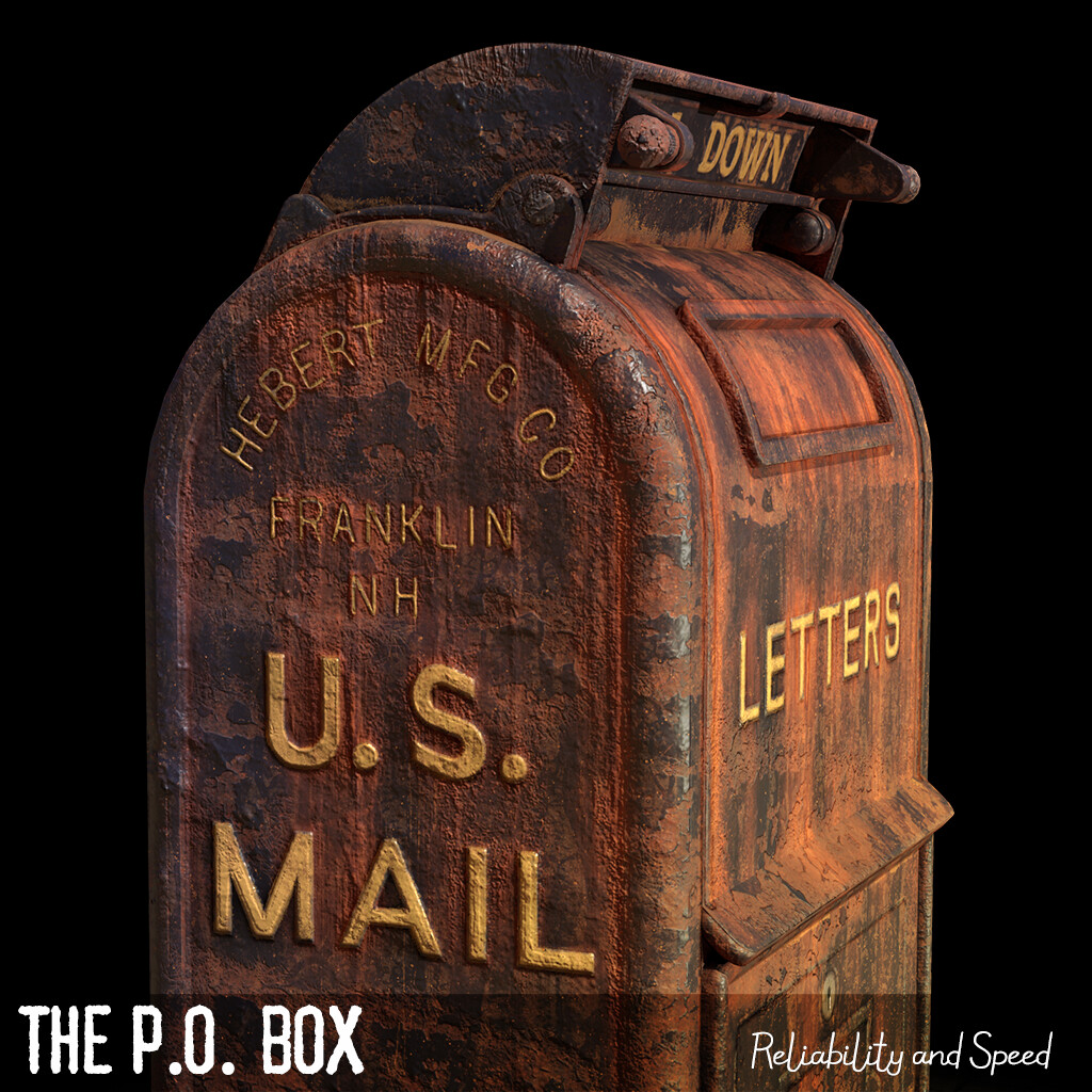 ArtStation - The Post Office Box