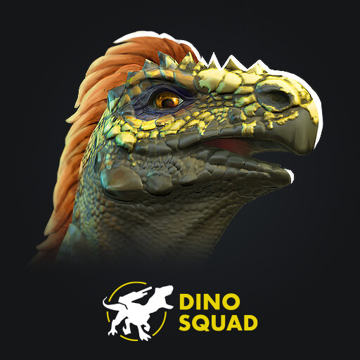 ArtStation - Dinosaur avatar icons
