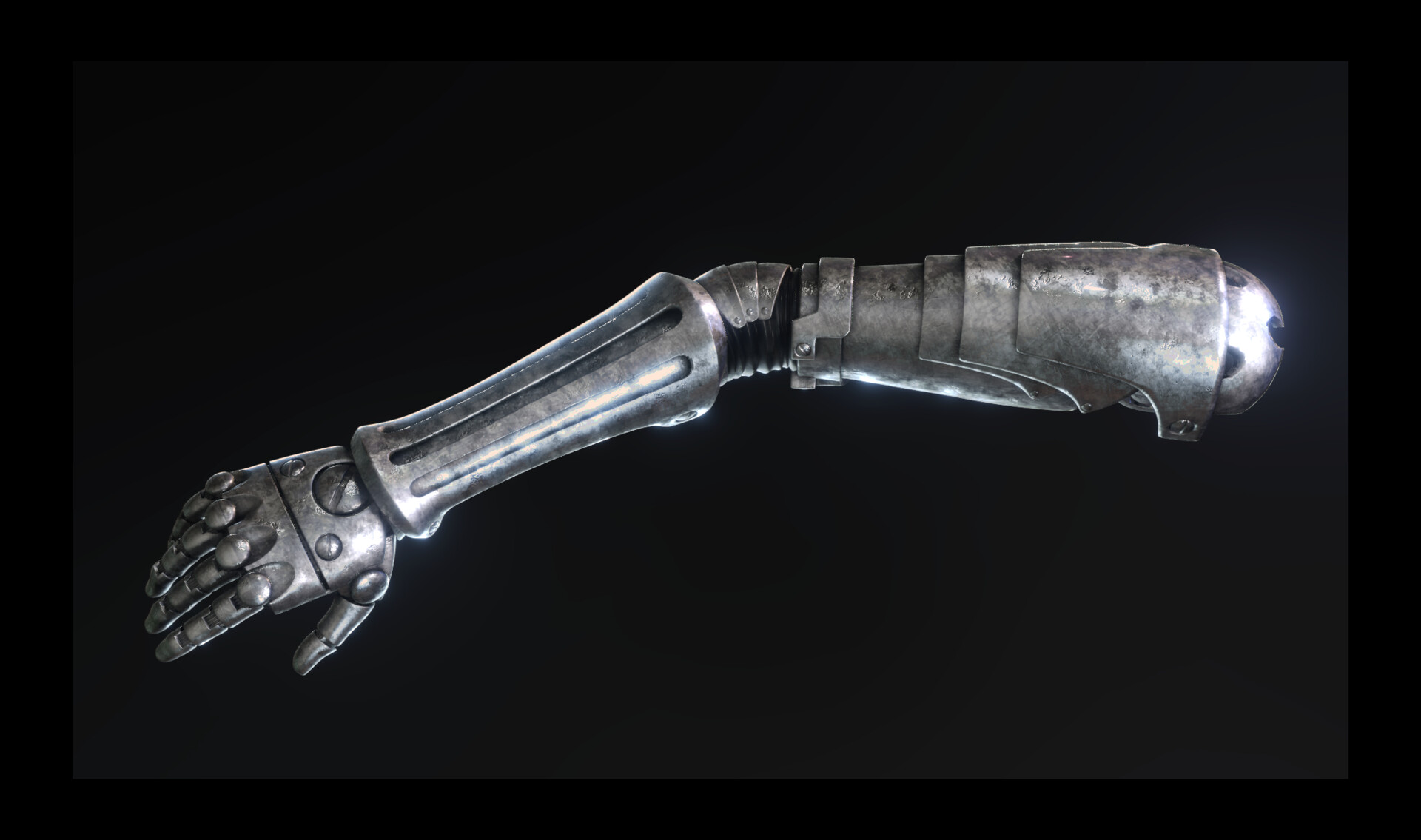 ArtStation - 3D Edward elric Automail