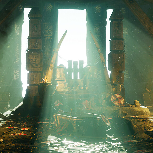 ArtStation - Viking's tomb