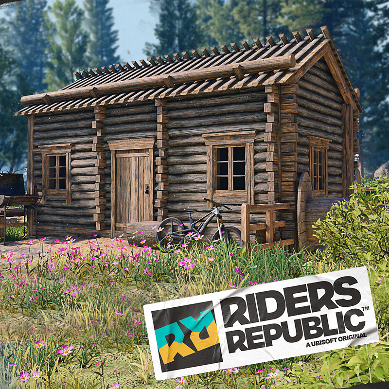 ArtStation - Riders Republic Houses