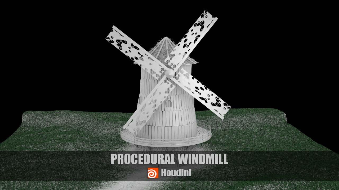 ArtStation - Procedural Windmill