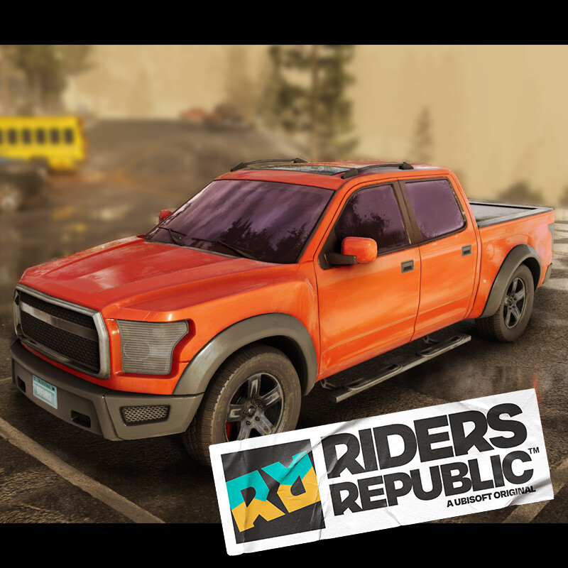 ArtStation - Riders Republic Pickup Car