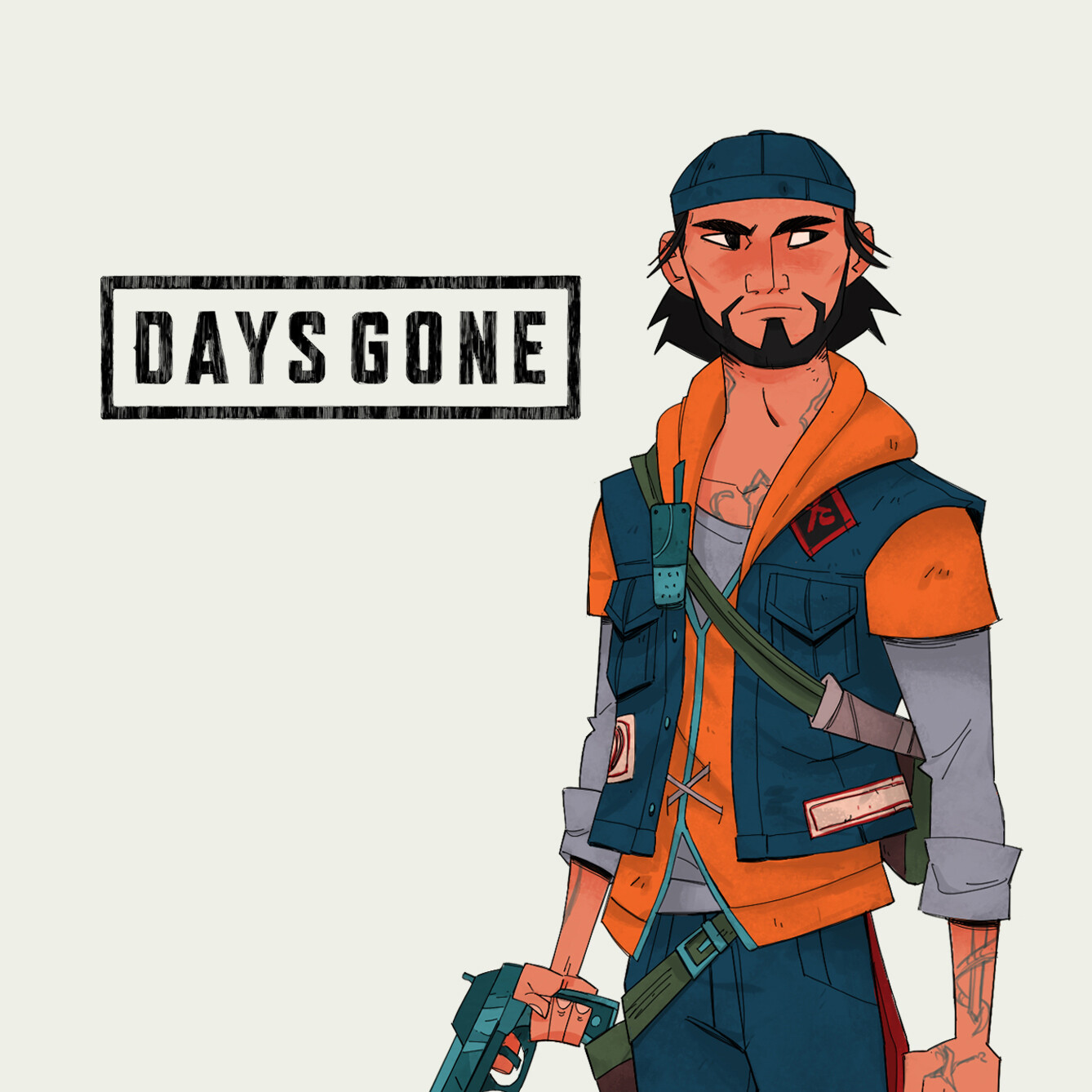 ArtStation - DAYS GONE - characters line up!