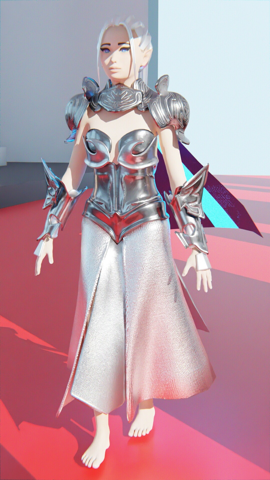 ArtStation - ELF GIRL 3D MODEL BLENDER