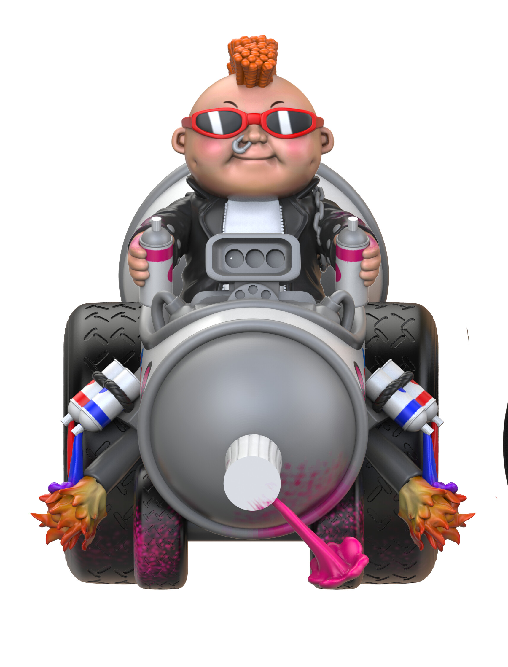 ArtStation - Taggin Wagon GPK KRASHER