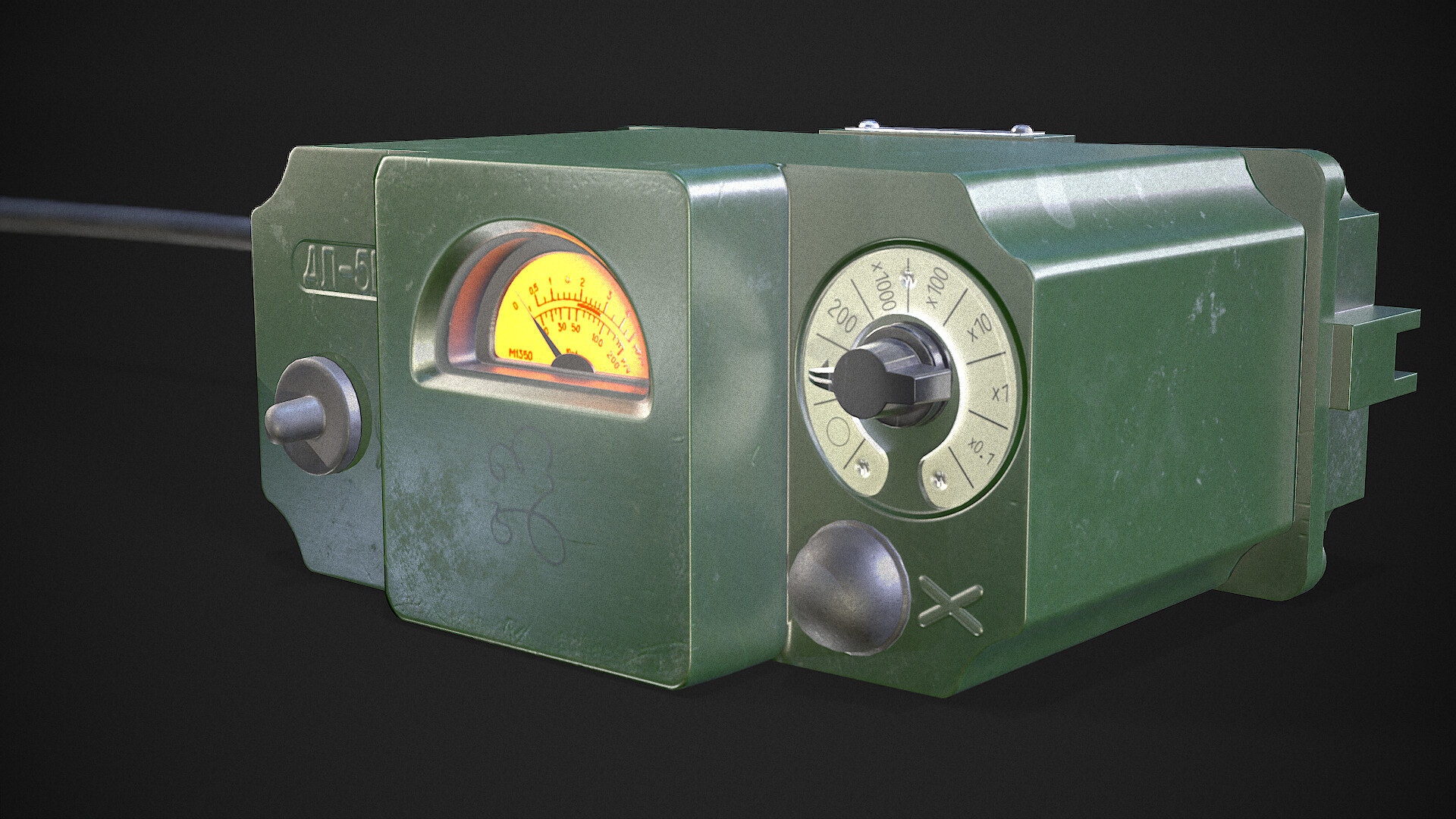 ArtStation - Russian Military DP-5V Geiger Counter