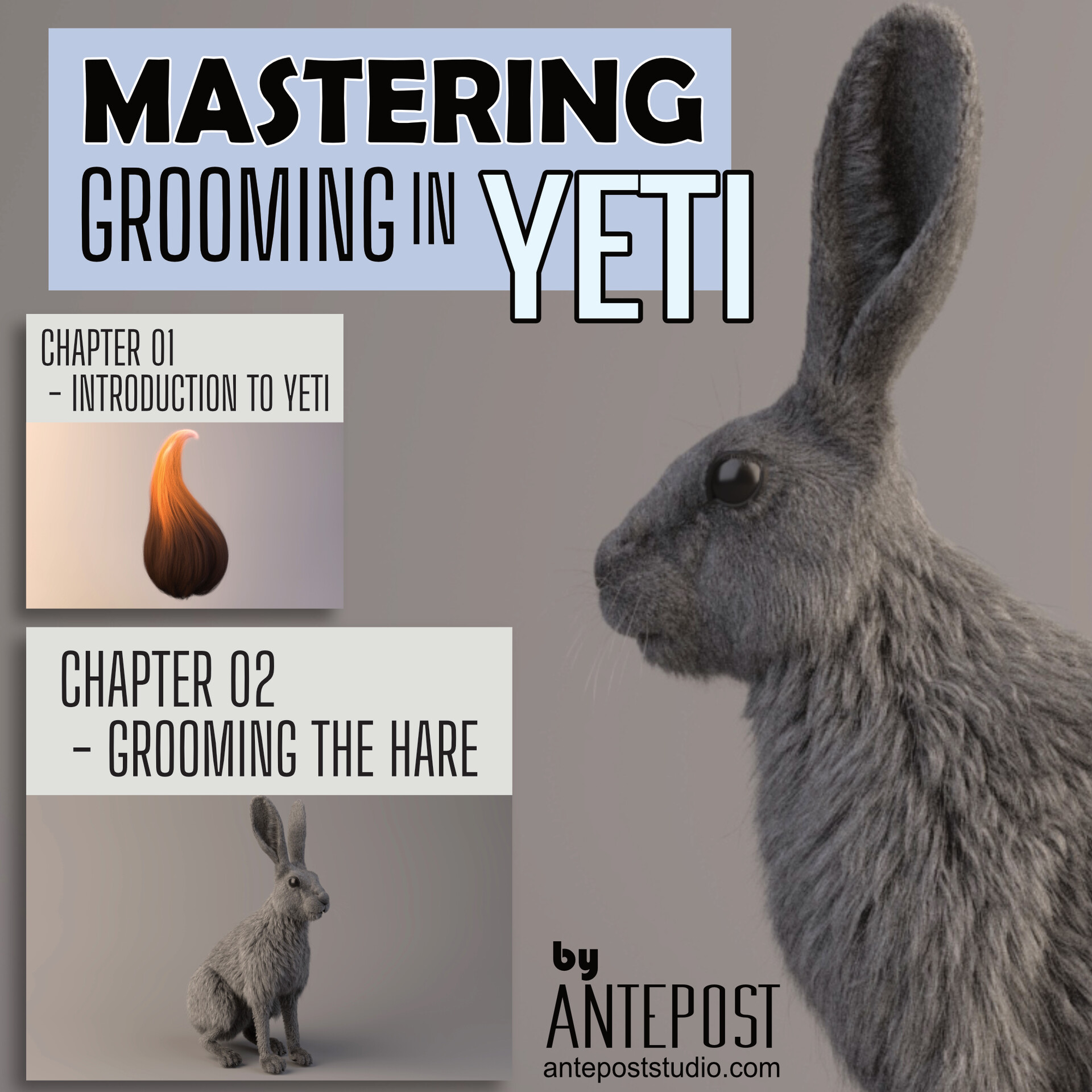 ArtStation - MASTERING GROOMING IN YETI