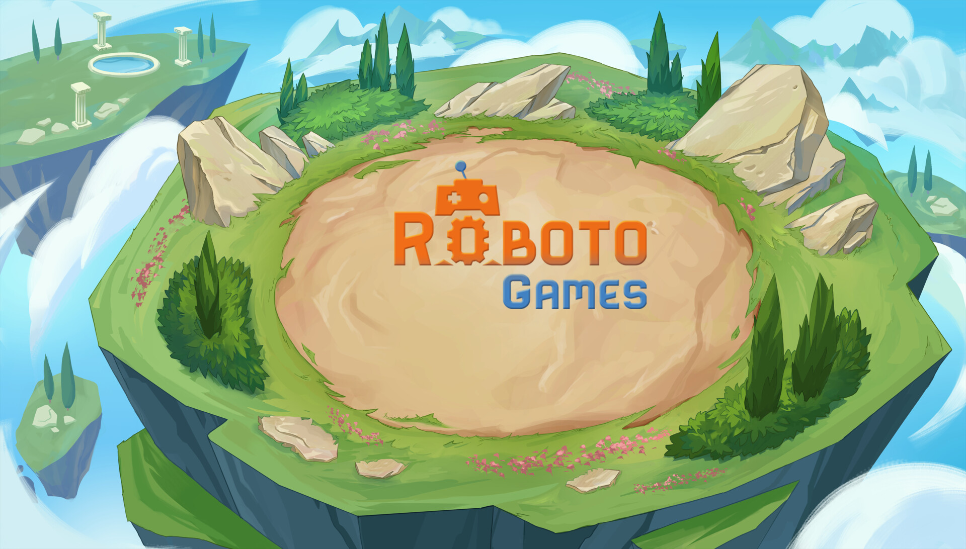 ArtStation - Minigod Madness: Olympus Environment