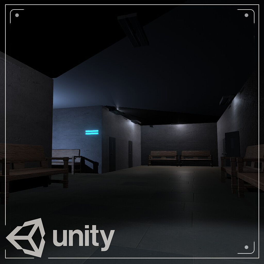 ArtStation - Hallway scene