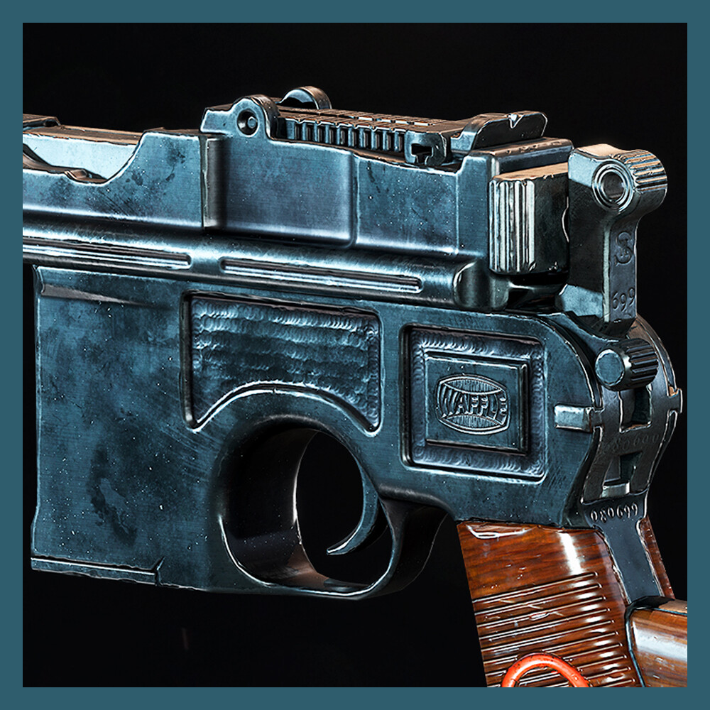 ArtStation - Mauser C96 (Artwork)