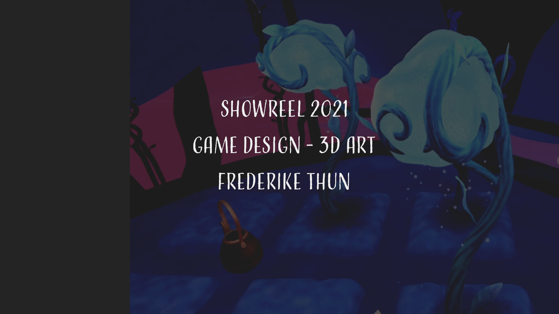 ArtStation - Showreel Game Design & Art 2021