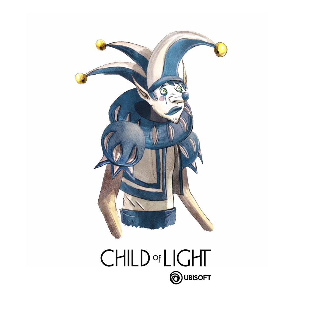 ArtStation - CHILD OF LIGHT CHARACTER