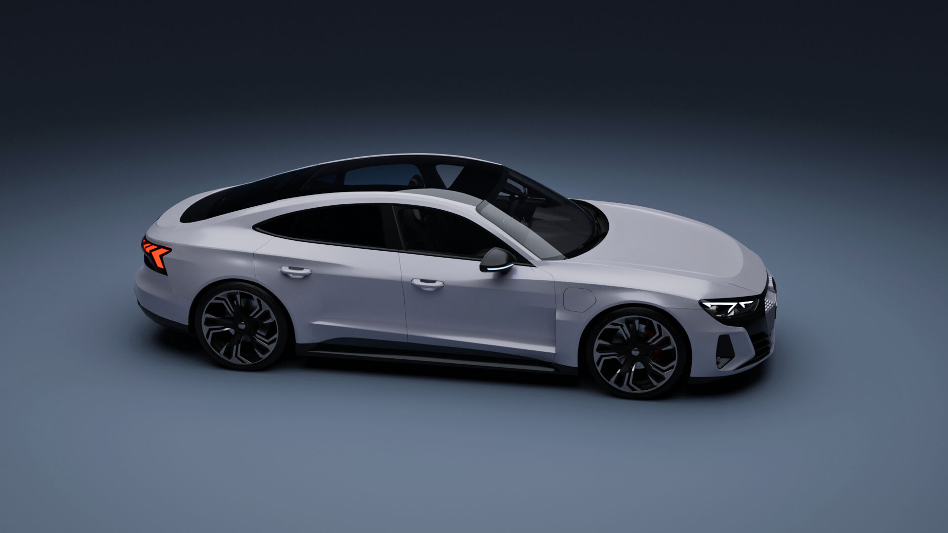 ArtStation - (Slightly) Modified Audi e-Tron GT - Made with Blender.