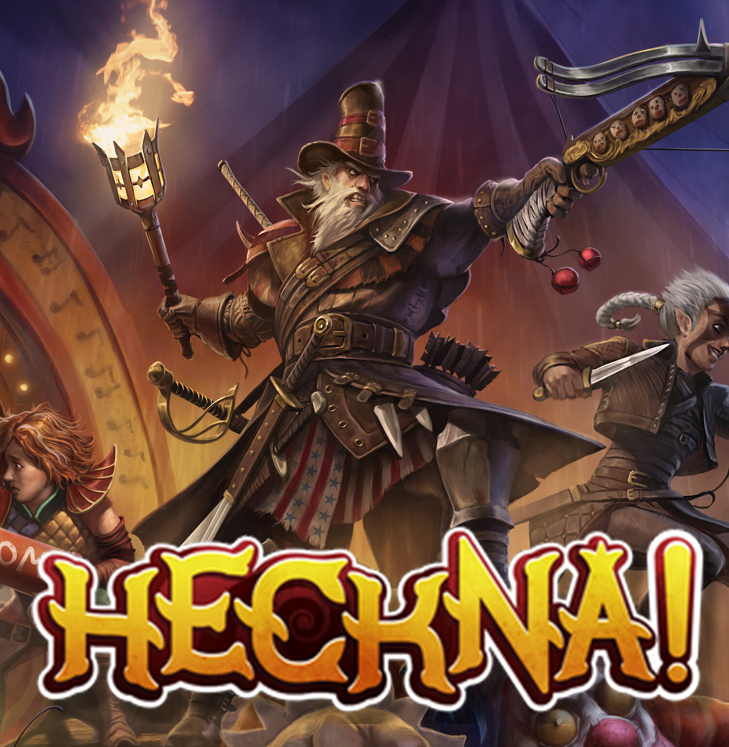 ArtStation - Heckna! Hunters Fight.