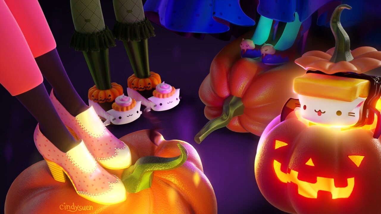 ArtStation - Halloween Animations