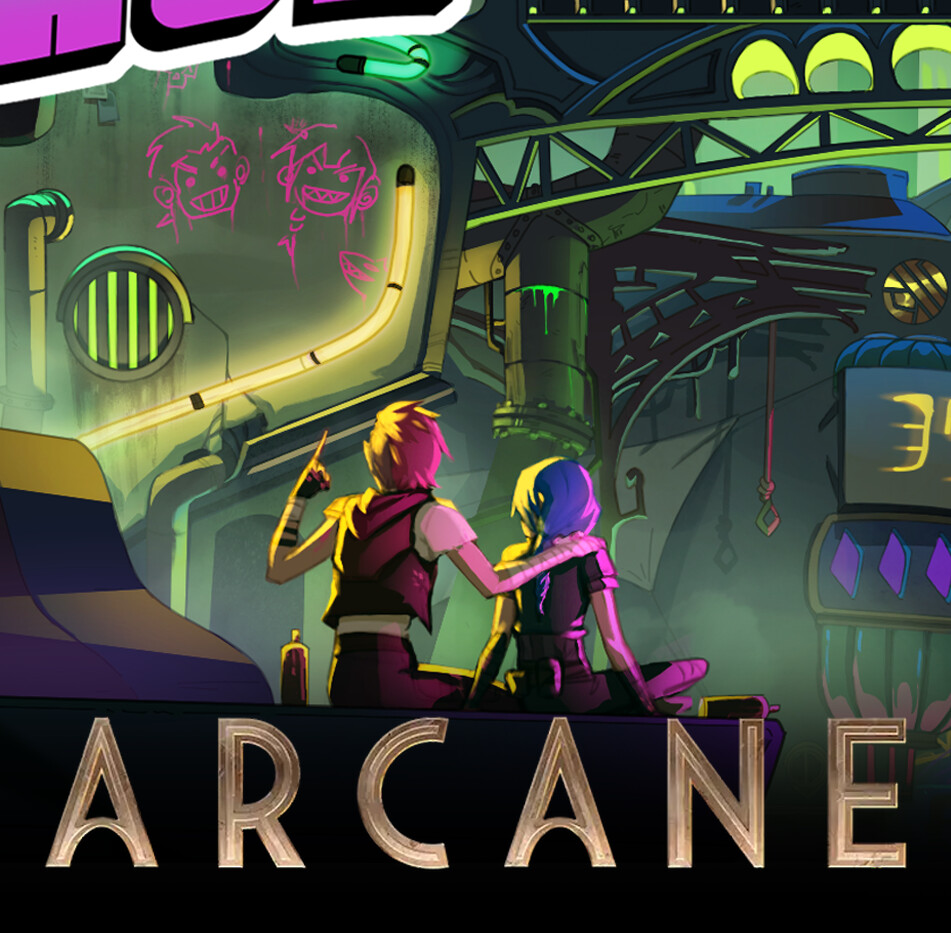 ArtStation - Arcane: Postcard Illustrations