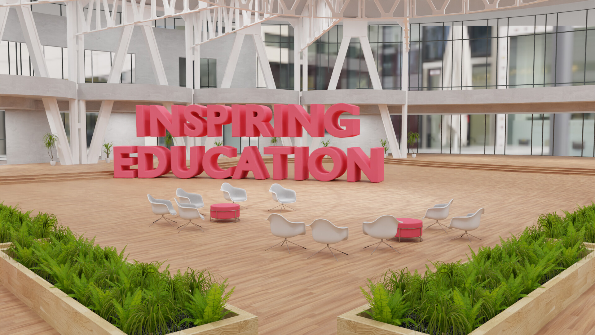 ArtStation - Escenario 360 VR para TBS Education