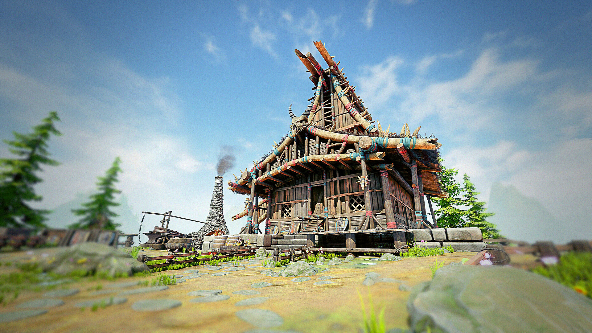 ArtStation - Bone House Day