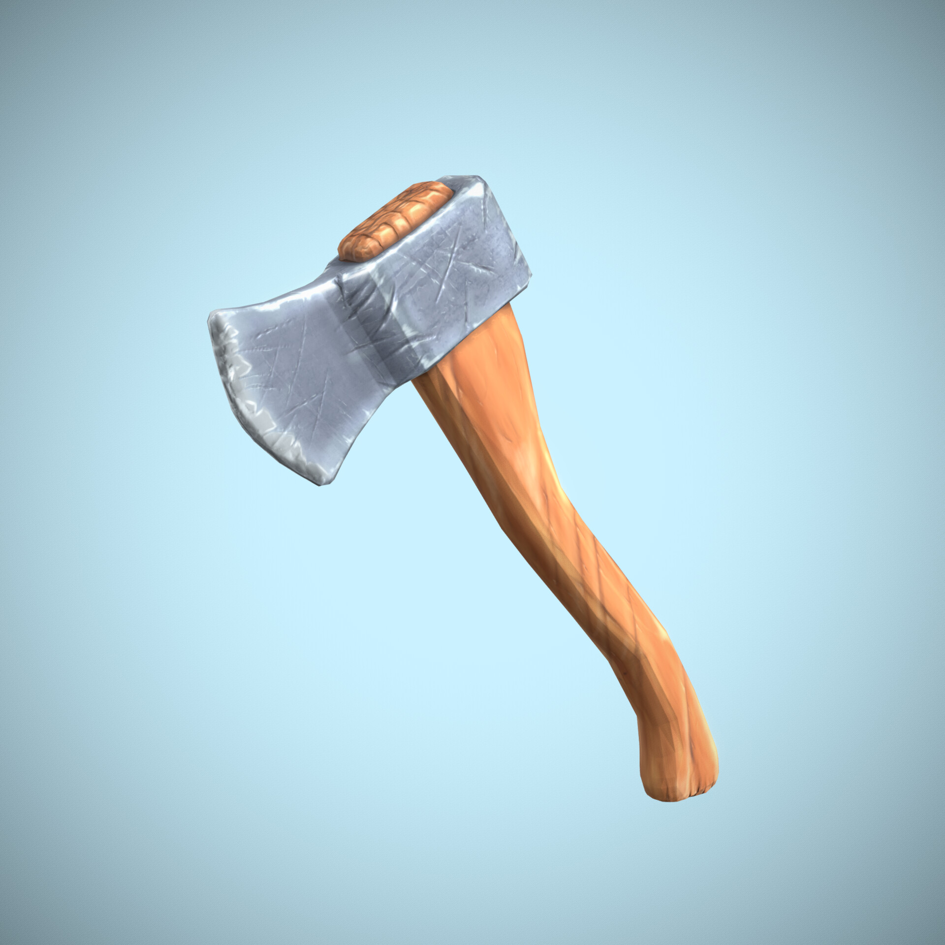 ArtStation - Hand Painted Stylized Hatchet