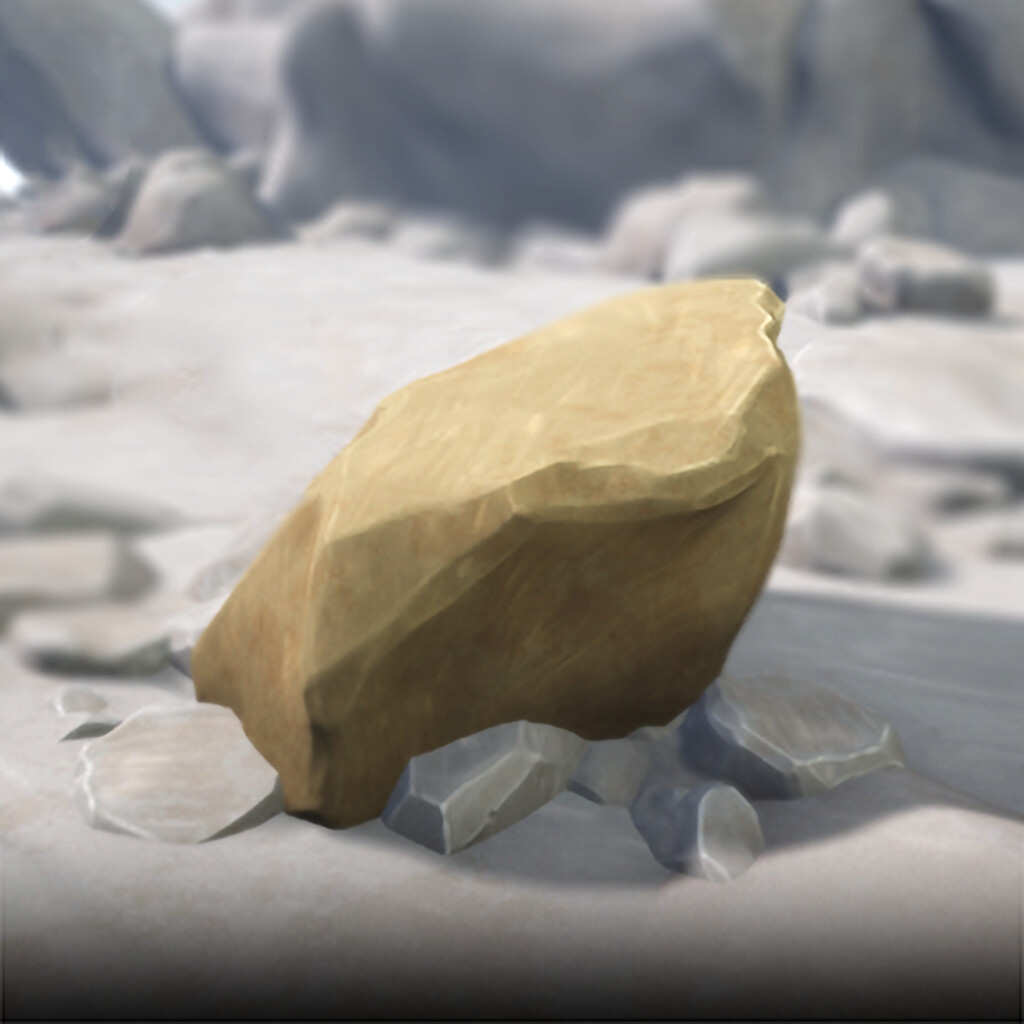 ArtStation - Stylized Rocks And Cliffs Pack