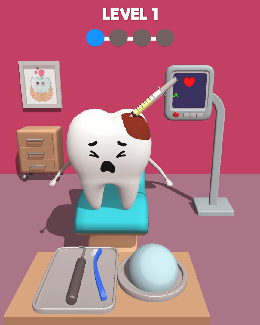 ArtStation - Teeth Care Mobile Game
