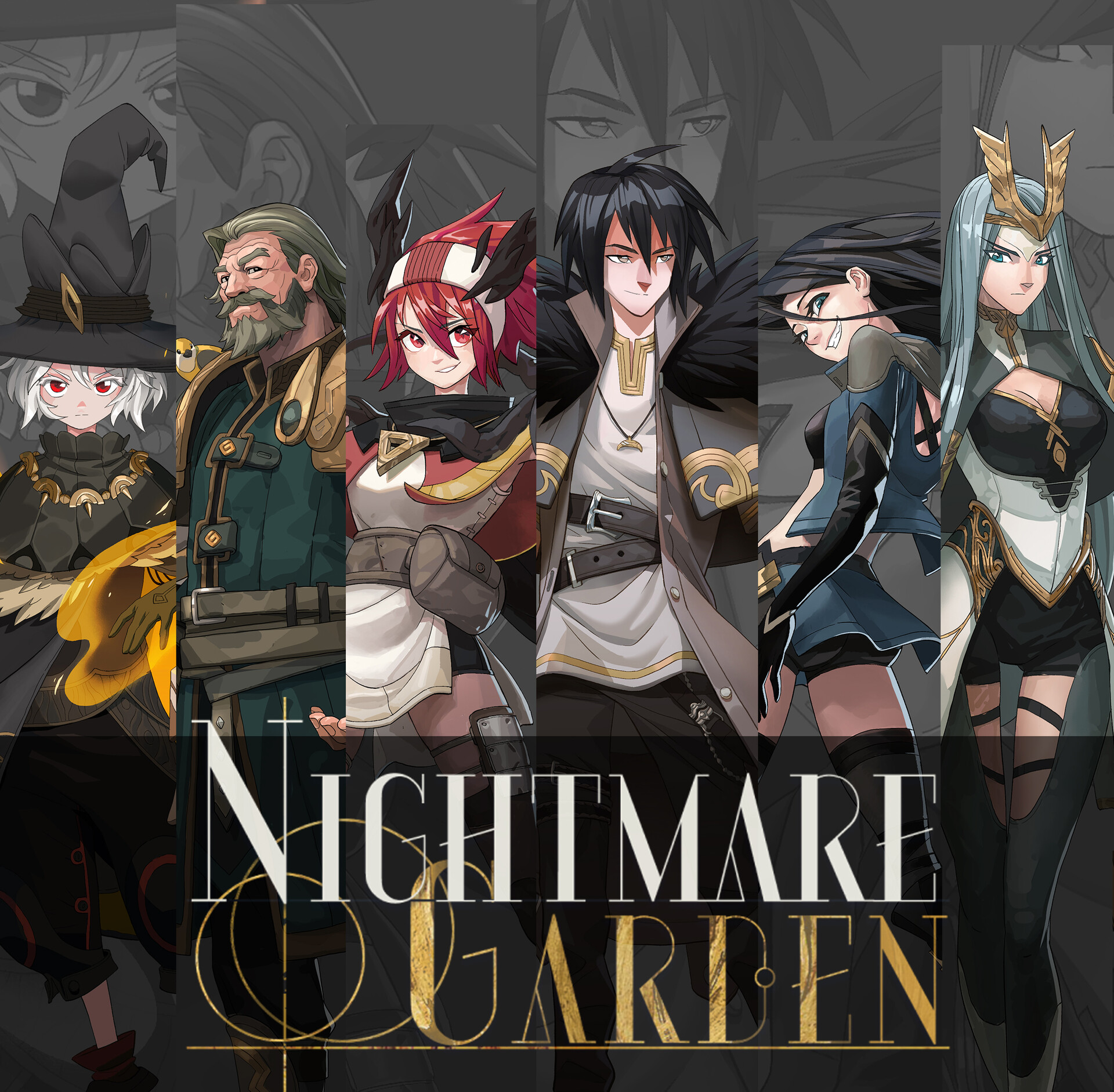 ArtStation - Nightmare Garden project - Characters