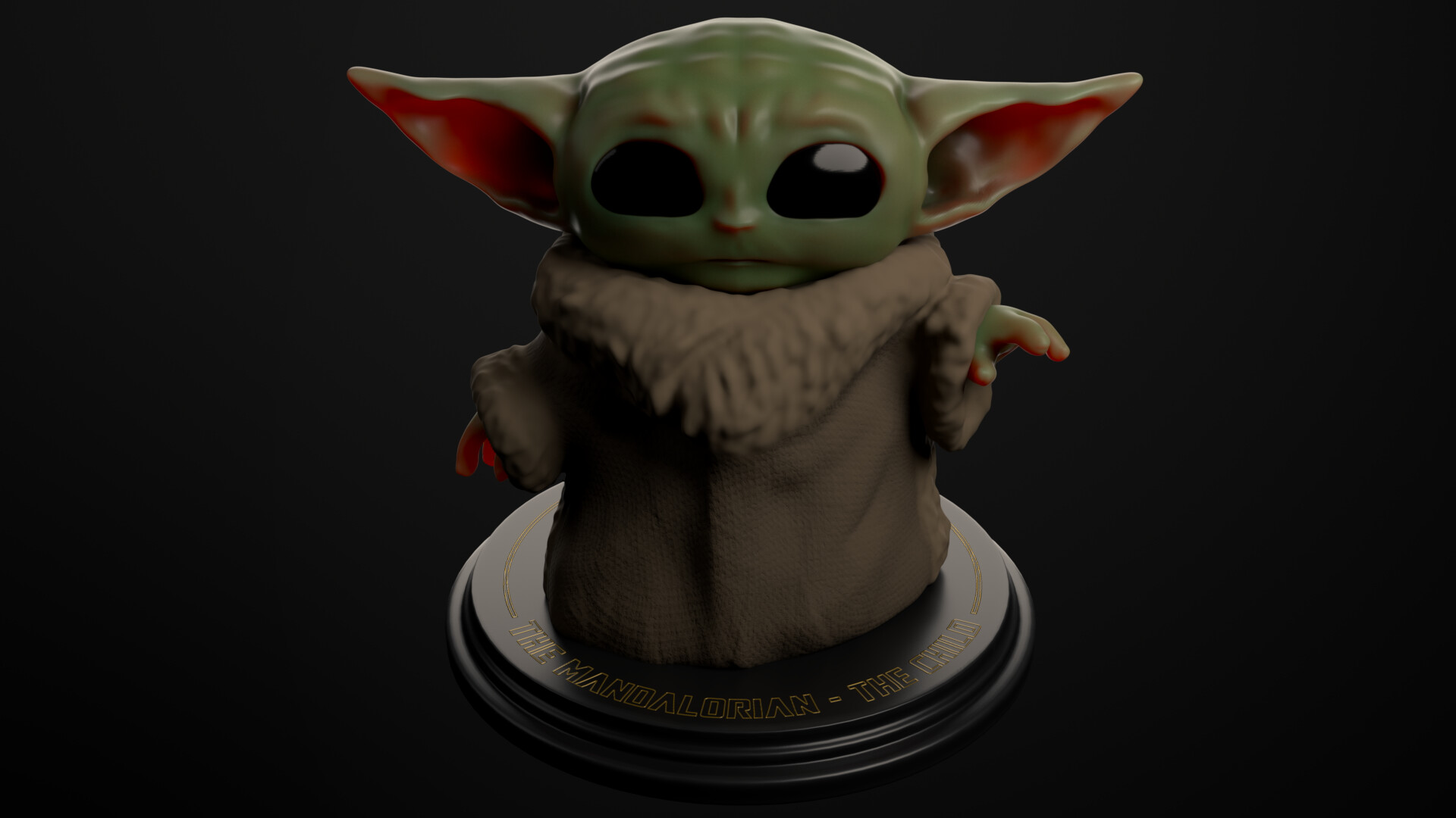 Nami Lemal - Props • Baby Yoda Figure