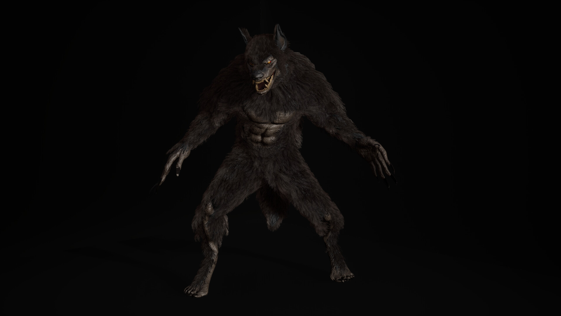 ArtStation - Werewolf (Game Ready)