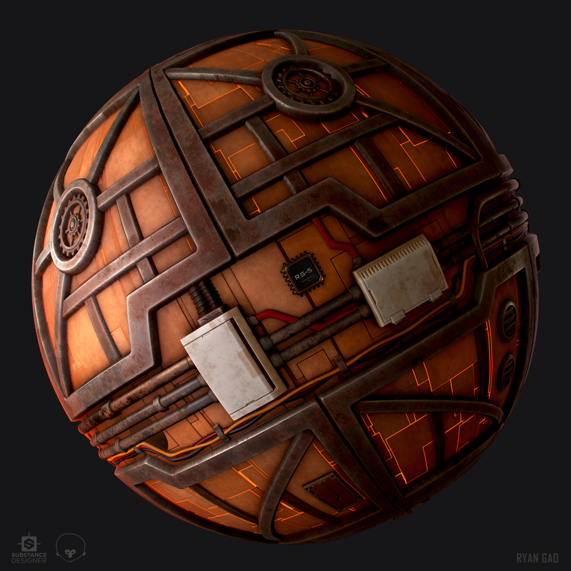 ArtStation - Mech Wall