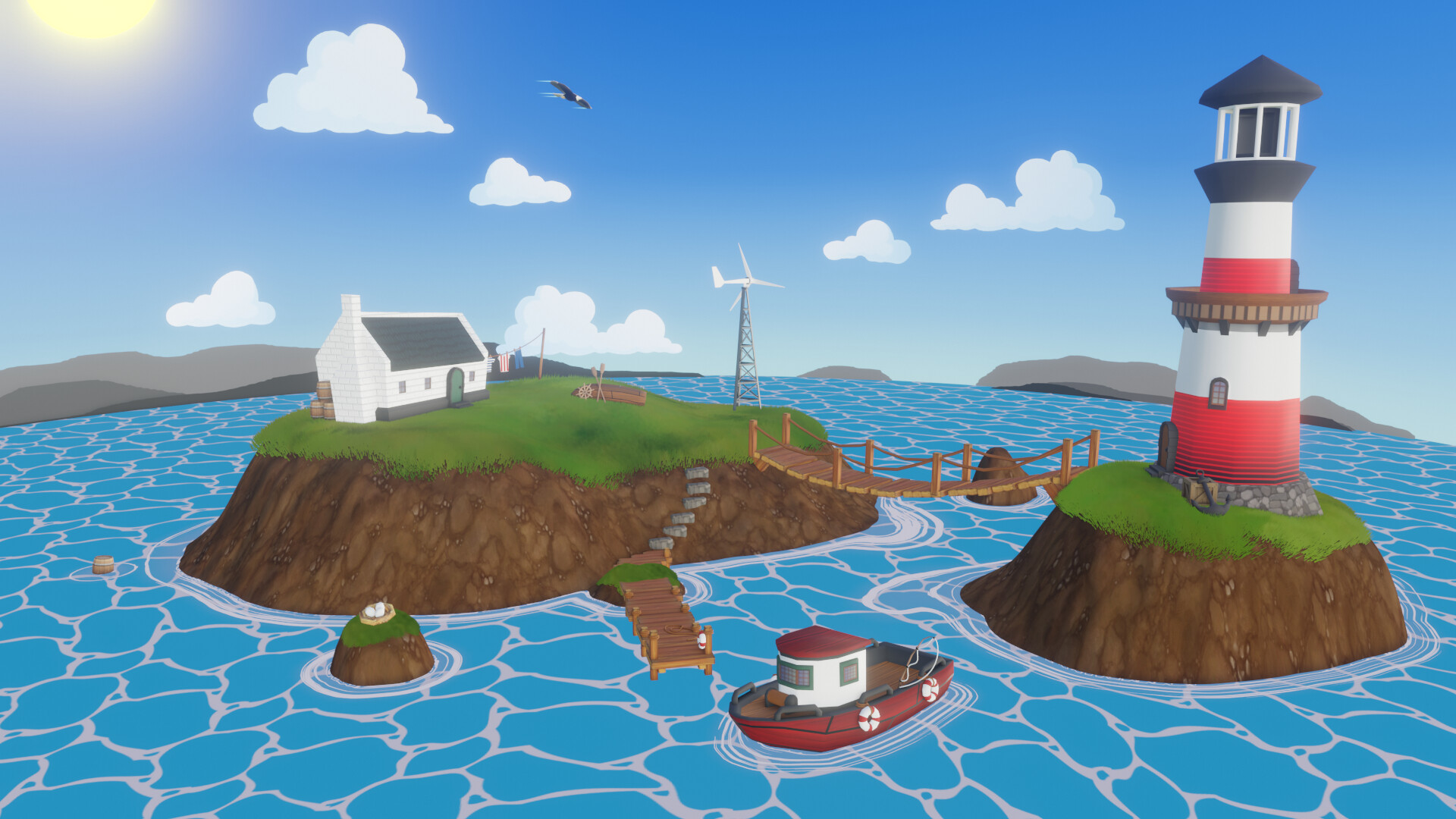 ArtStation - Lighthouse Keeper's Island