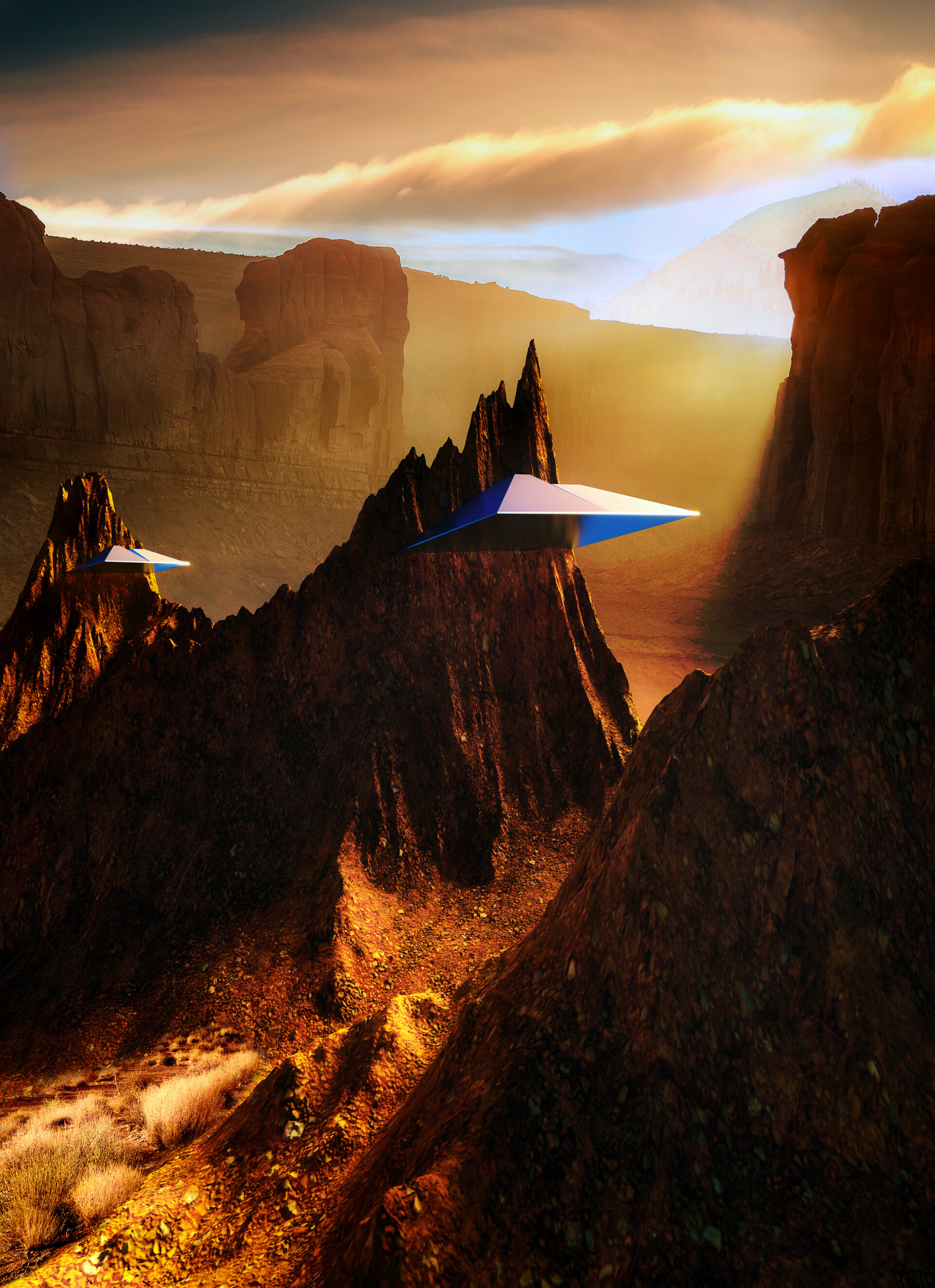 ArtStation - "Domiciles of the Frontier" D2 Challenge